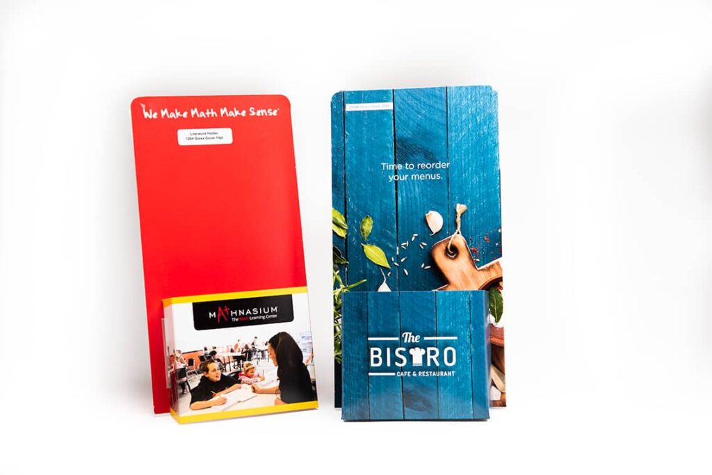 Brochure Holder Printing and Rack Card Holder Printing