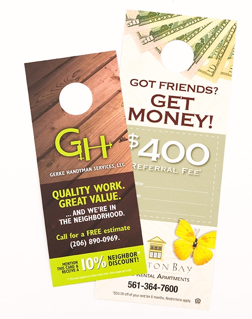 Door Hanger Design Templates | Printing for Less