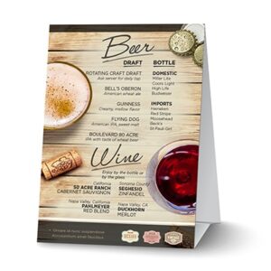 Custom Table Tent Printing & Personalized Table Tents